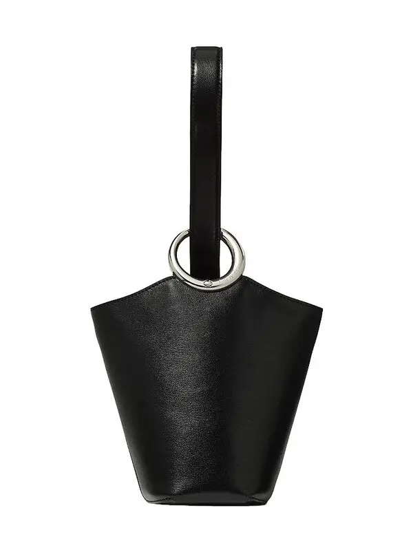 Kate Spade New York Mini Leather Bucket Bag - Black
