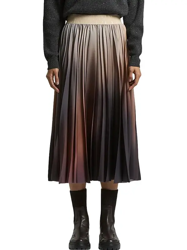 Peserico Pleated Skirt - Ebony
