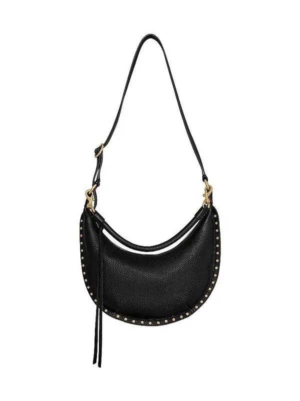 Rebecca Minkoff Darren Small Crescent Crossbody - Black