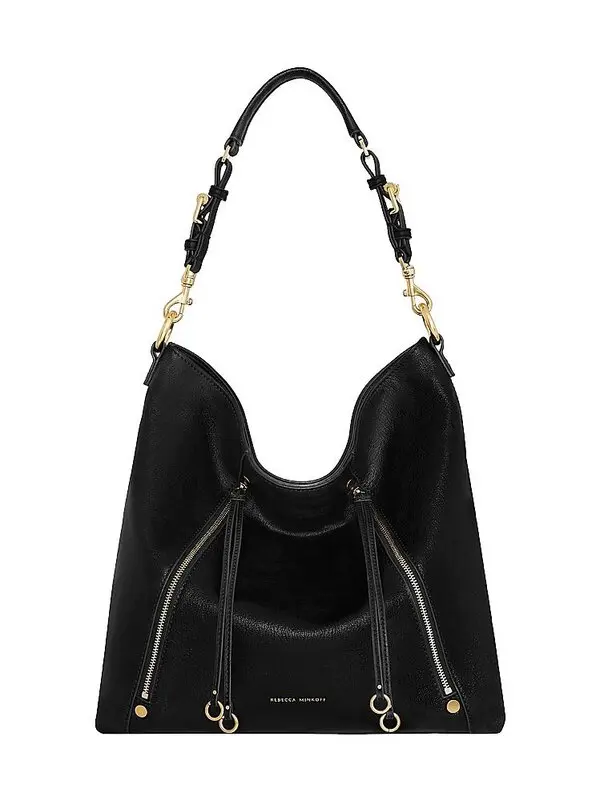 Rebecca Minkoff Rivington Hobo Bag - Black