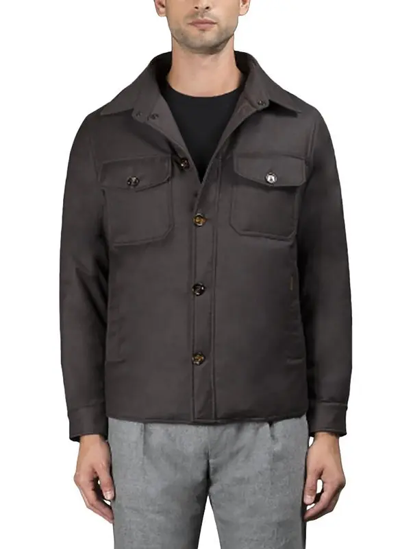 MOORER Duino Jacket - Medium Brown