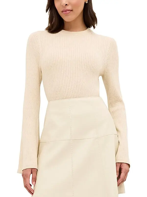 MARIE OLIVER Carrey Ribbed Sweater - Turtledove
