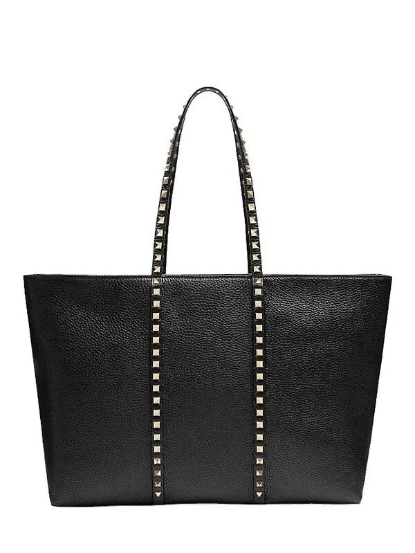 Valentino Garavani Rockstud Shopping Tote - Black