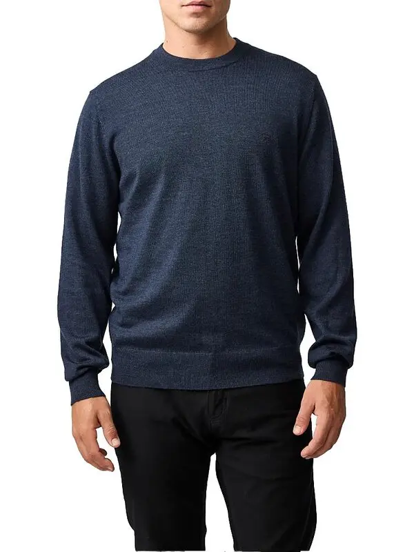 Rodd & Gunn York Bay Merino Wool Sweater - Midnight