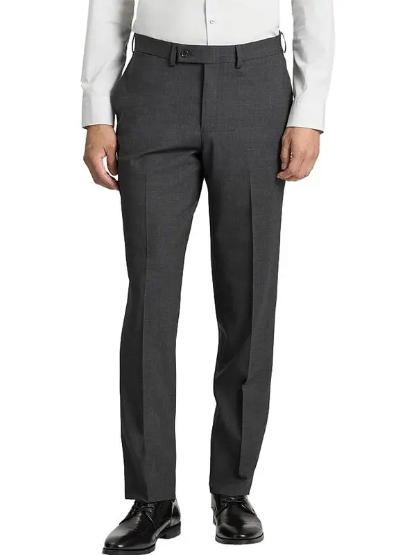 Ted Baker London Wright Bengaline Modern Fit Suit Pants - Grey