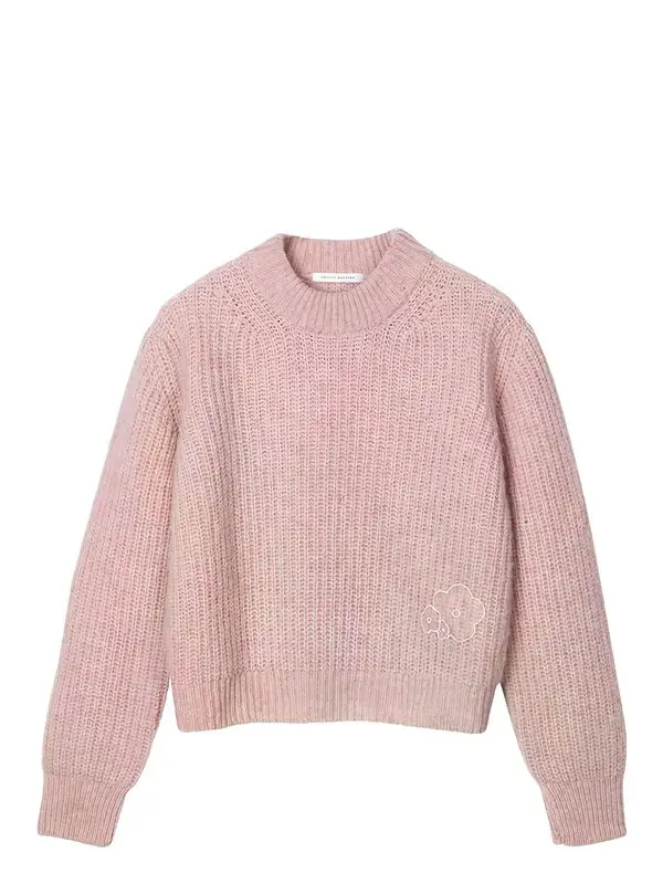 Cecilie Bahnsen Bega Fisherman Knit Pullover - Pink