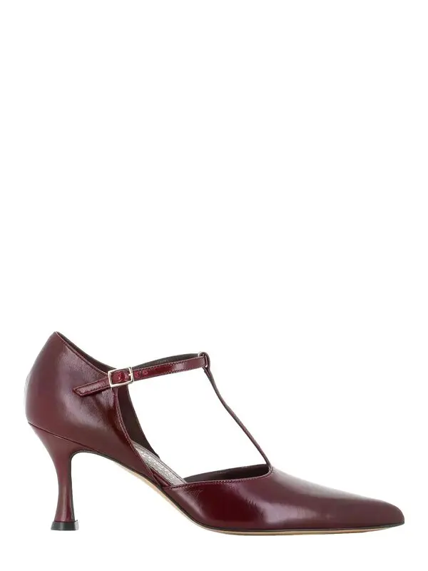 ANTONIO BARBATO MAESTRI VENEZIANI 70mm T-strap Pumps - Red