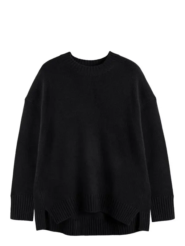 Chinti & Parker Crew-neck Sweater - Black