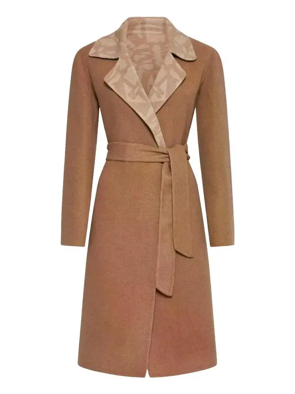 Max Mara Belted Coat - Brown