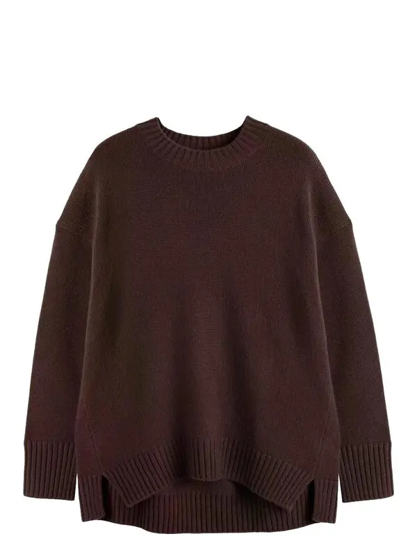 Chinti & Parker Crew-neck Sweater - Brown