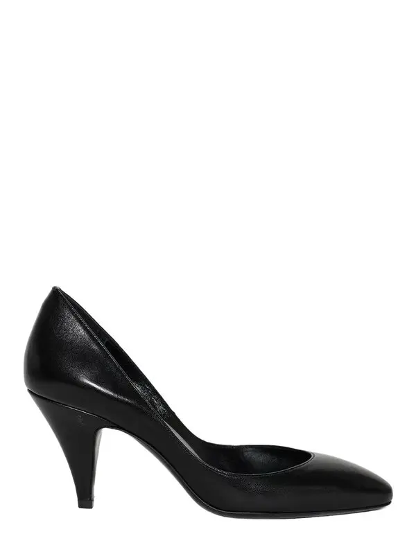 JUDE 75mm Pointed Pumps - Black