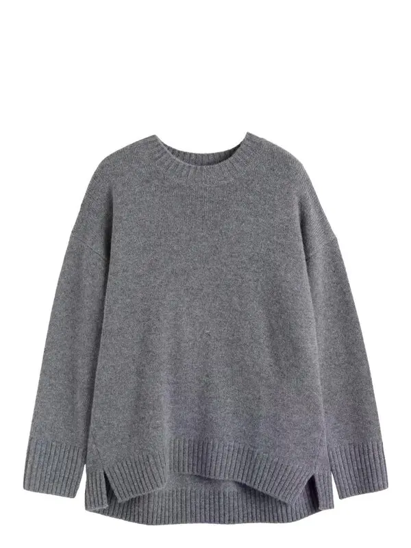 Chinti & Parker Crew-neck Long Sleeve Sweater - Grey