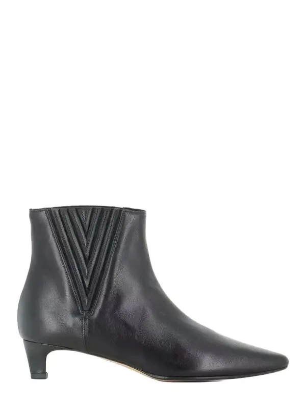ANTONIO BARBATO MAESTRI VENEZIANI Pointed-toe Leather Boots - Black