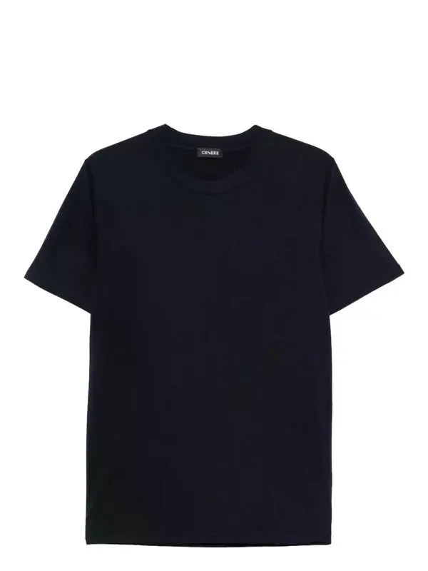 CENERE GB Crew-neck T-shirt - Blue