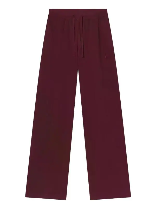 Eterne Cotton Track Pants - Red