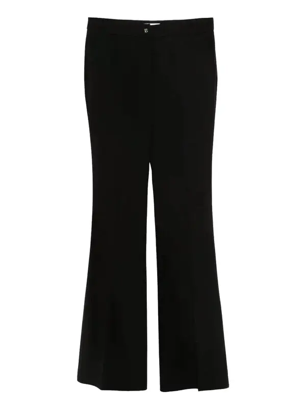 BLUGIRL Buttoned Pants - Black