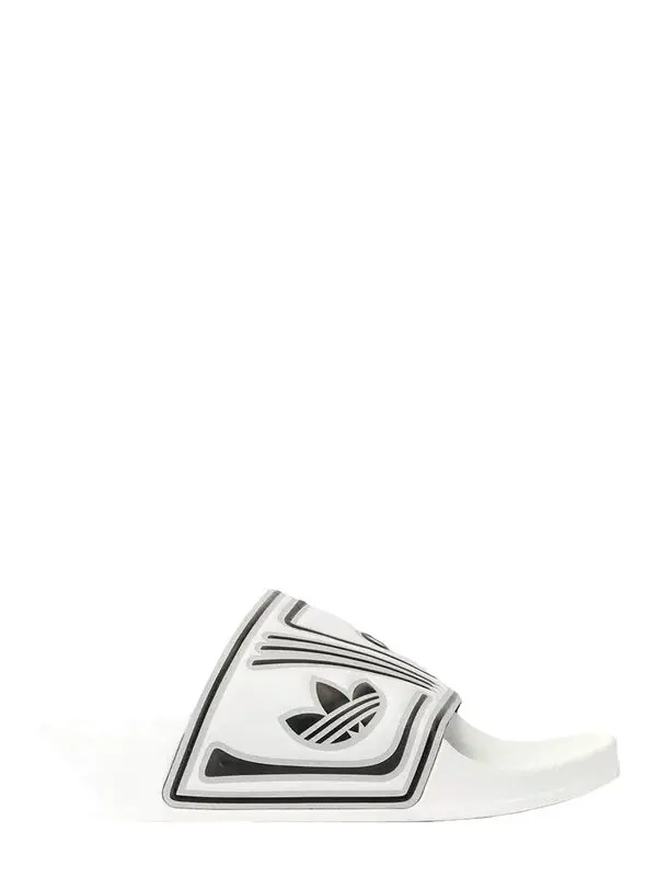 Adidas Logo Pool Slides - White