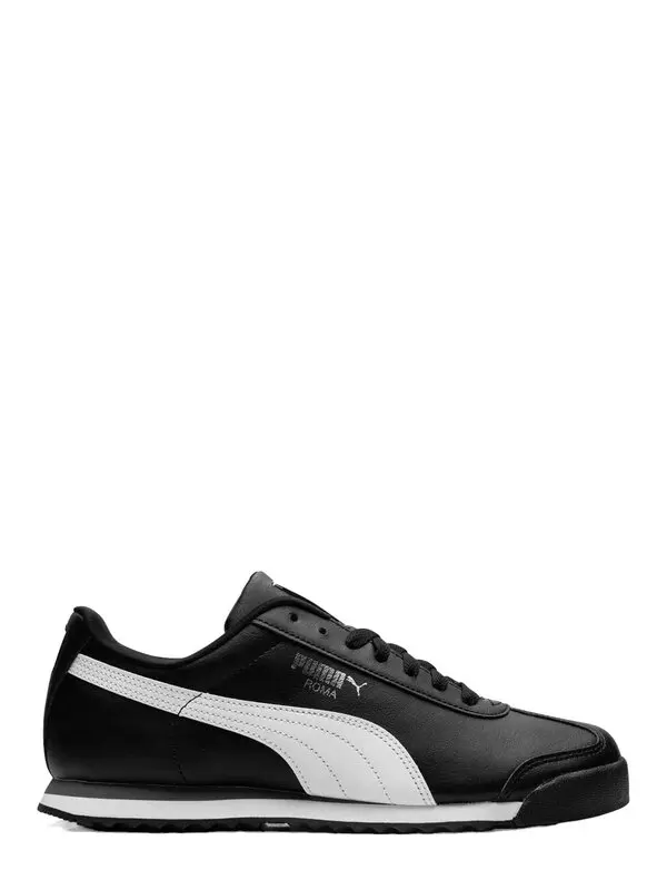 PUMA Roma Leather Sneakers - Black