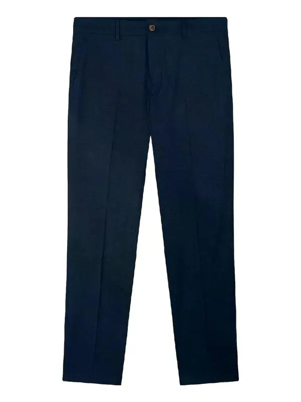 Paul & Shark X Loro Piana Chino Trousers - Blue