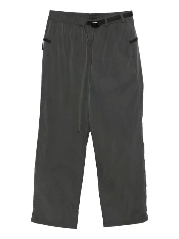 GOLDWIN Belted Ripstop Track Pants - Grey