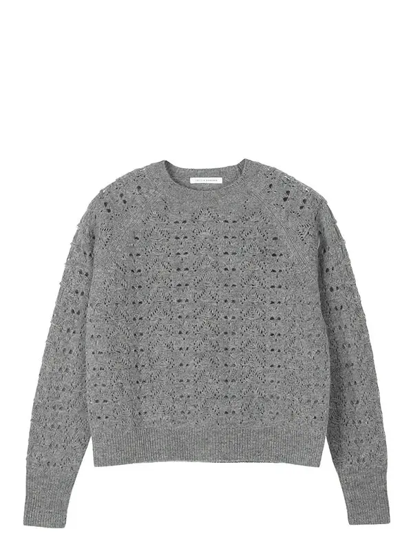 Cecilie Bahnsen Bidane Heritage Lace Pullover - Grey
