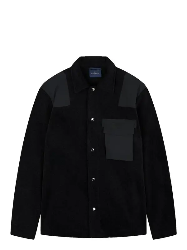 Paul & Shark Fleece Shirt - Black