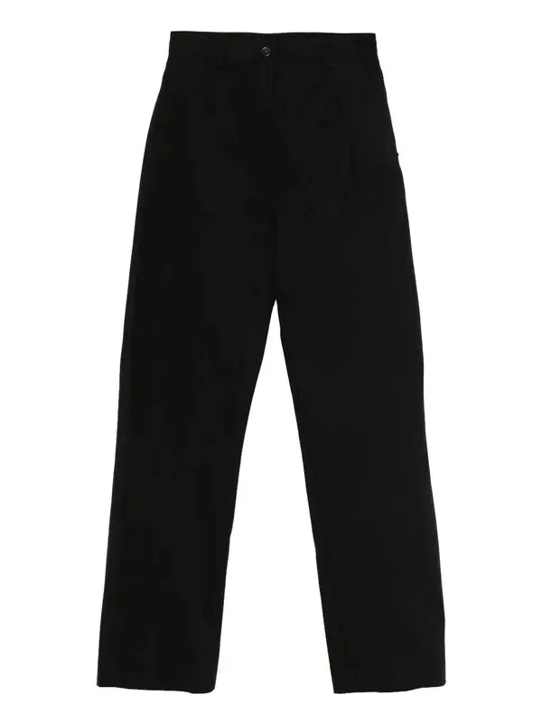 Sportmax High-waisted Trousers - Black