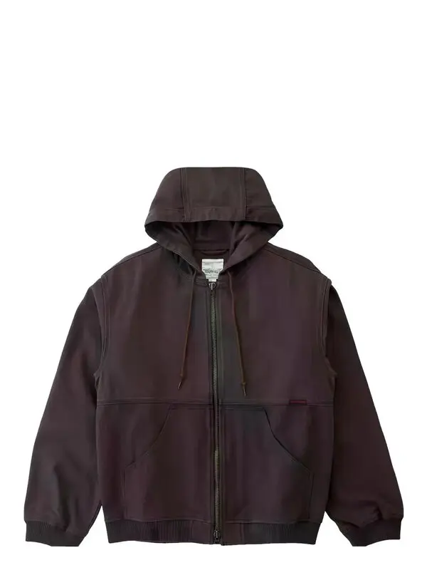 Gramicci Hooded Zip Jacket - Brown