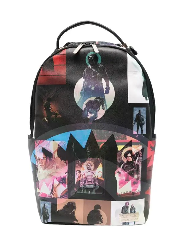 SPRAYGROUND Dune Collage Backpack - Black