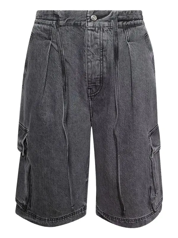 NAHMIAS Drawstring-fastening Cargo Shorts - Grey