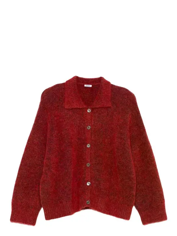 Aspesi Buttoned Cardigan - Red