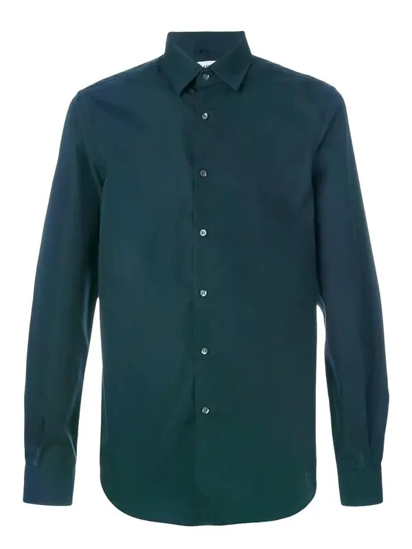 Aspesi Gathered Cuffs Shirt - Blue