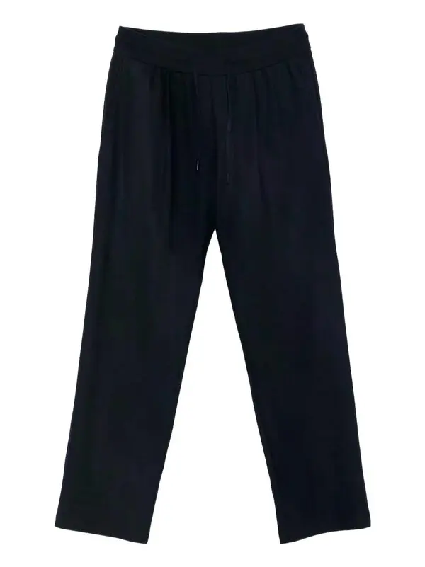 Herno Drawstring Straight-leg Trousers - Blue