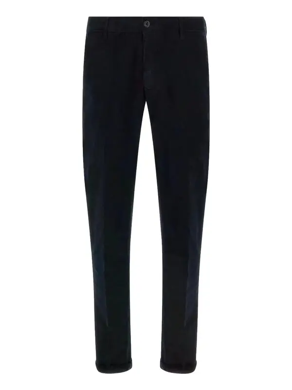 Incotex Velvet Trousers - Blue