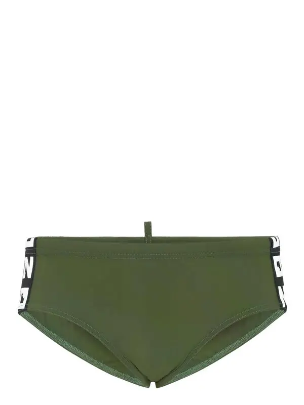 Dsquared2 Logo Swim Trunks - Green