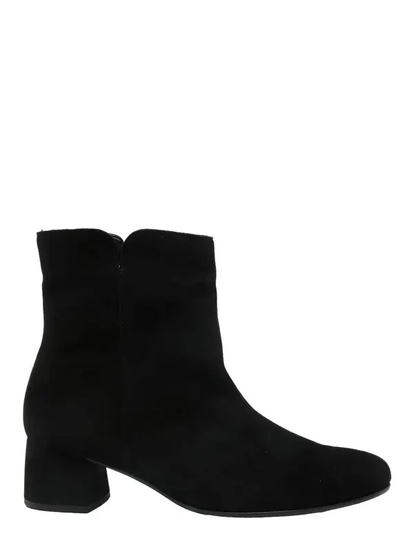 Gabor Suede Zip-fastening Boots - Black