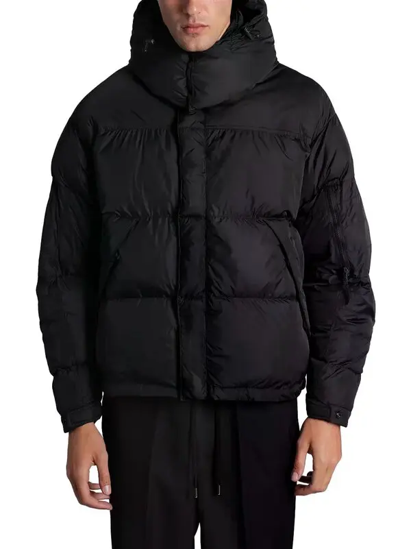 Aspesi Hooded Puffer Jacket - Black