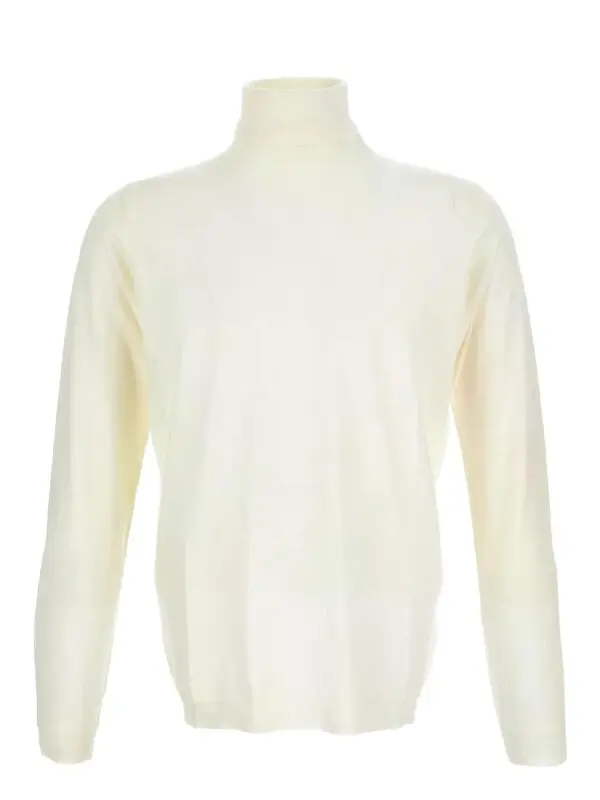 GOES BOTANICAL Turtleneck Ribbed Sweater - Neutrals