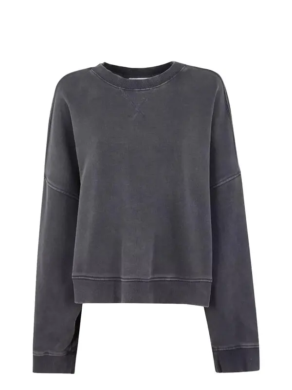 ENTIRE STUDIOS Long-sleeve Cotton Sweatshirt - Grey