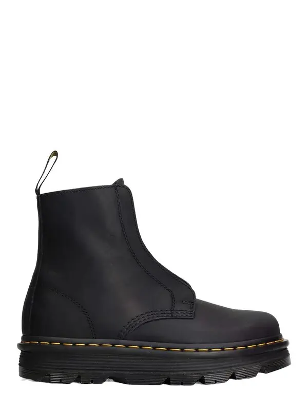 Dr. Martens Laceless Leather Boots - Black