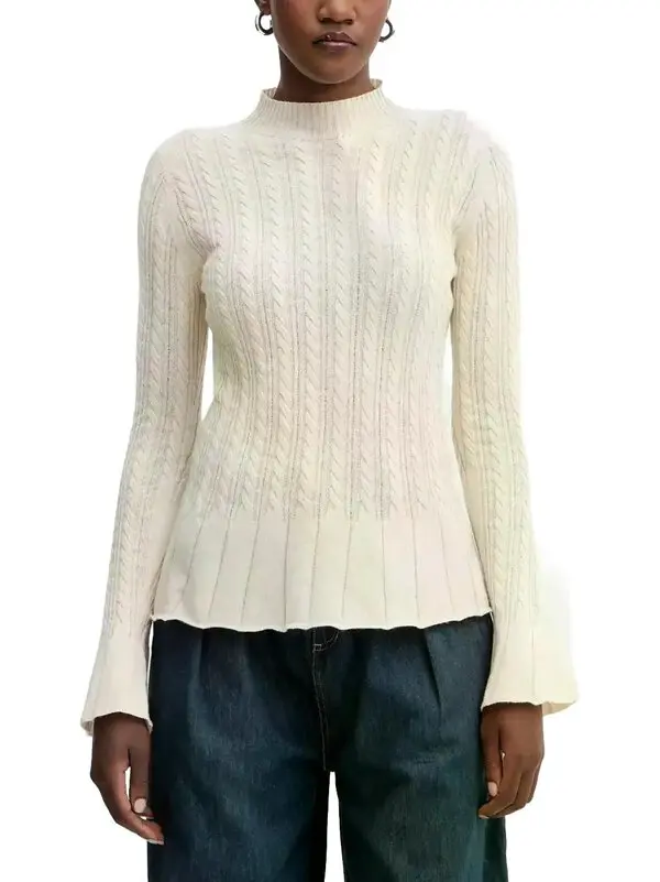 TWINSET Cable-knit Sweater - Neutrals