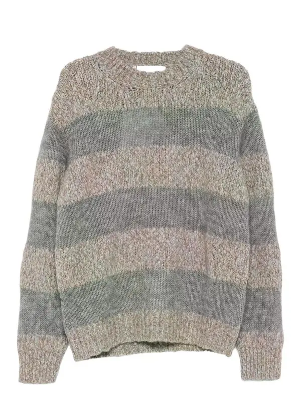AMARANTO Striped Sweater - Neutrals