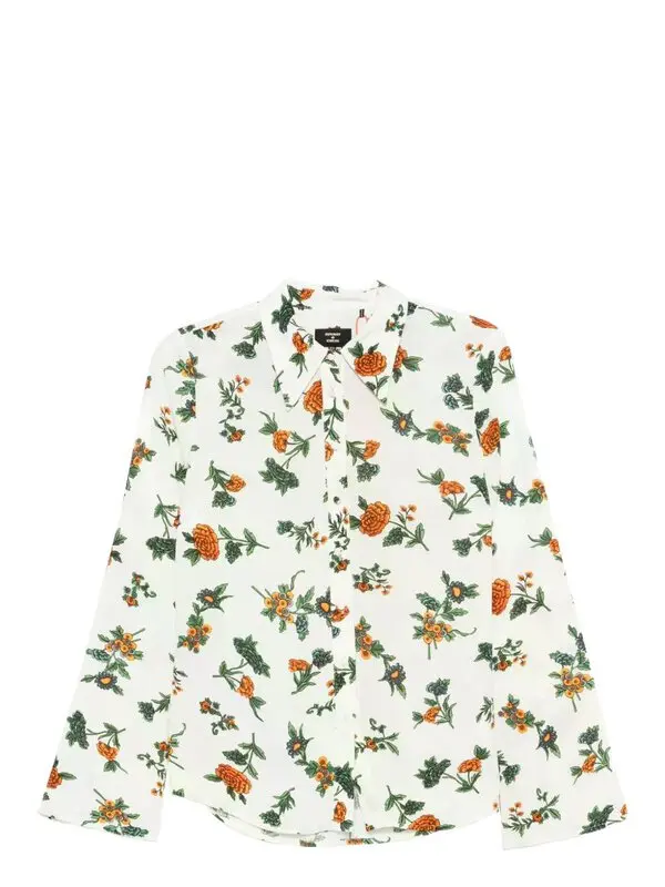 Superdry Floral-print Shirt - White