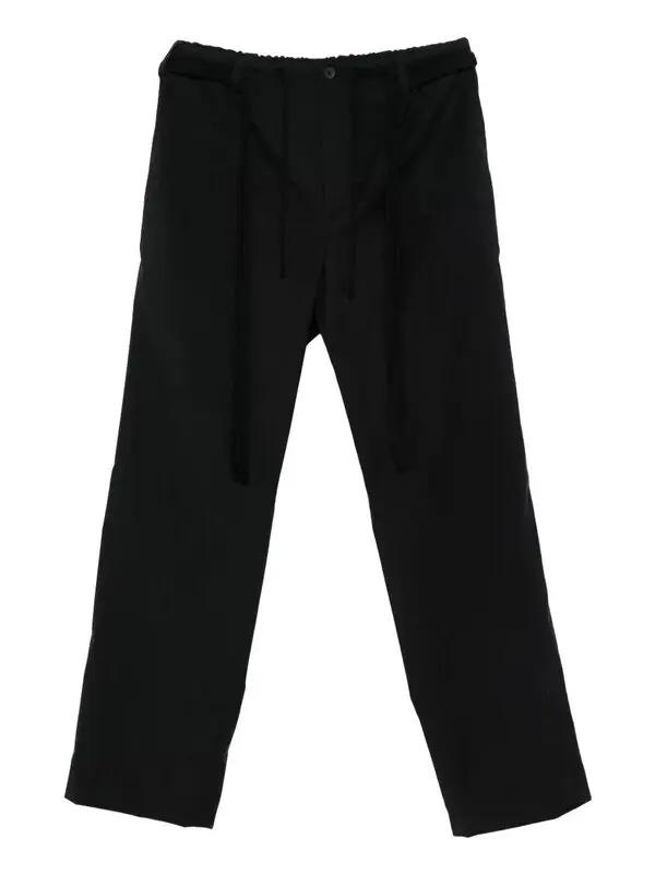 CRAIG GREEN Elasticized Worker Trousers - Black