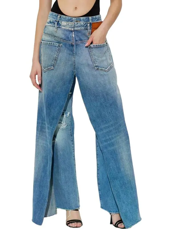 Dsquared2 X Better Frayed Jeans - Blue