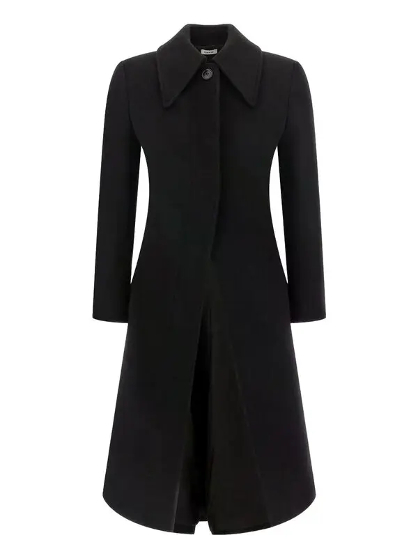 Alexander McQueen Single-breasted Coat - Black