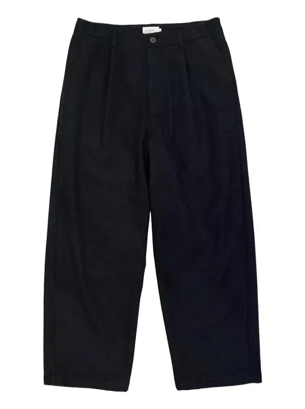 STILL BY HAND Pleated Trousers - Blue
