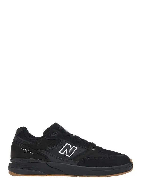 NEW BALANCE Numeric 933 Andrew Reynolds Gum Sneakers - Black