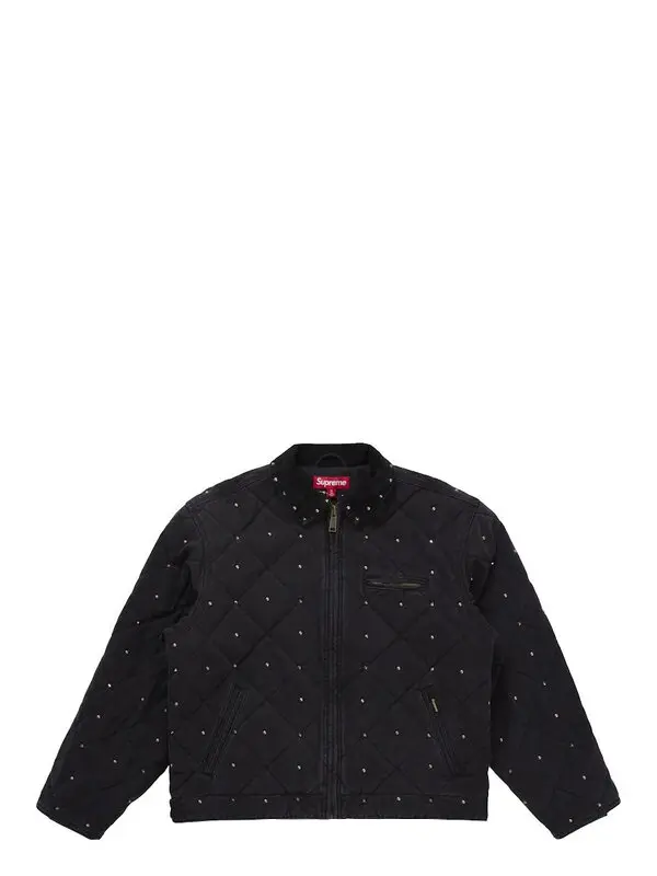 Supreme B.b. Simon Quilted Work Jacket - Black