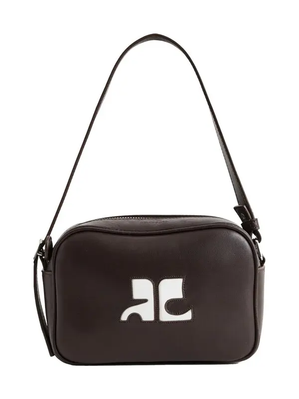 COURREGES Camera Bag - Chocolate